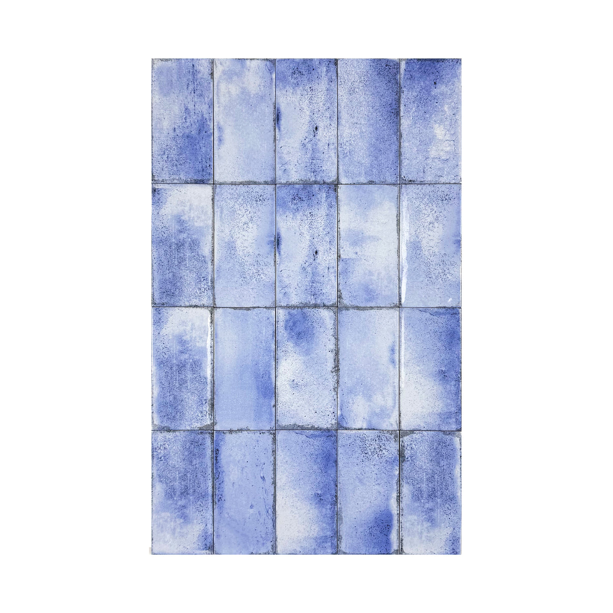 Aqua Blue Glossy Ceramic Artisanal Tile – MOSYCLE