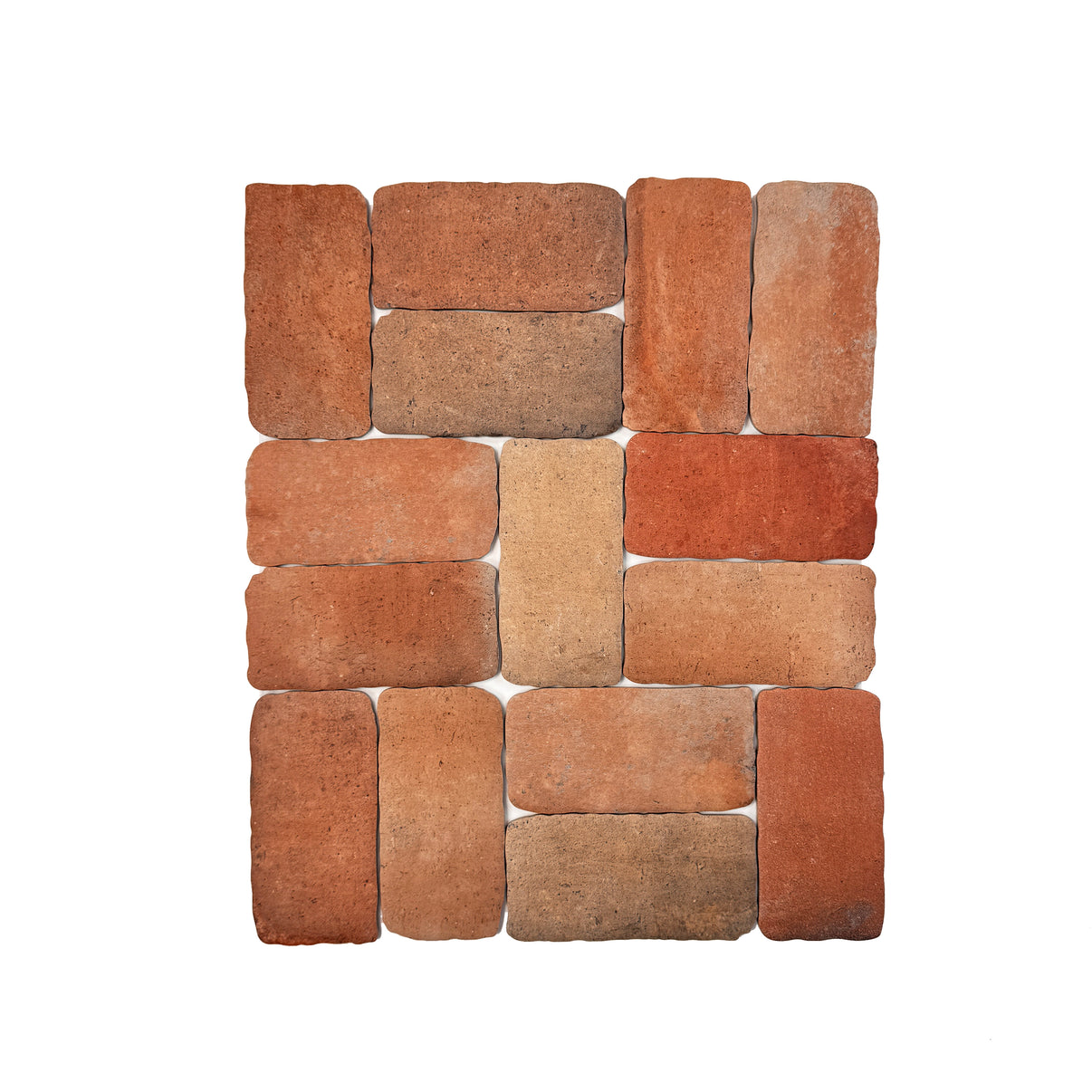 Deep Red Matte Porcelain Artisanal Tile – MOSYCLE