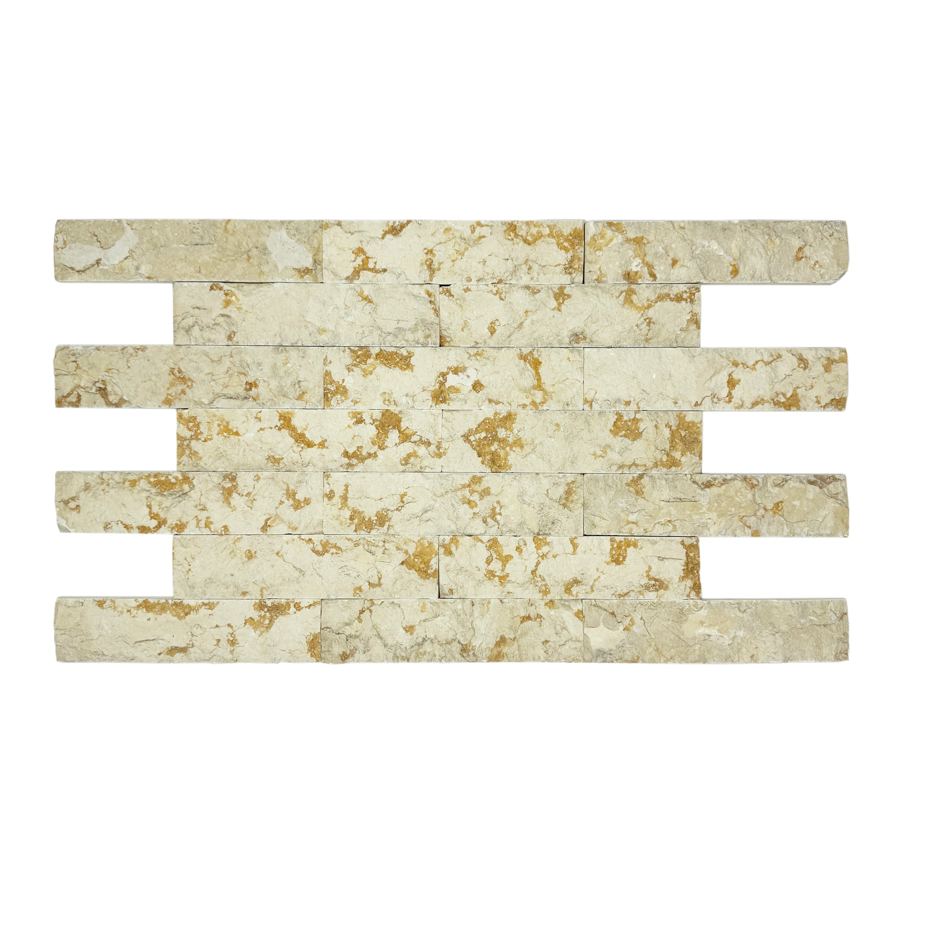 Palatial Sands Sunny Beige Split Marble Wall Cladding – MOSYCLE
