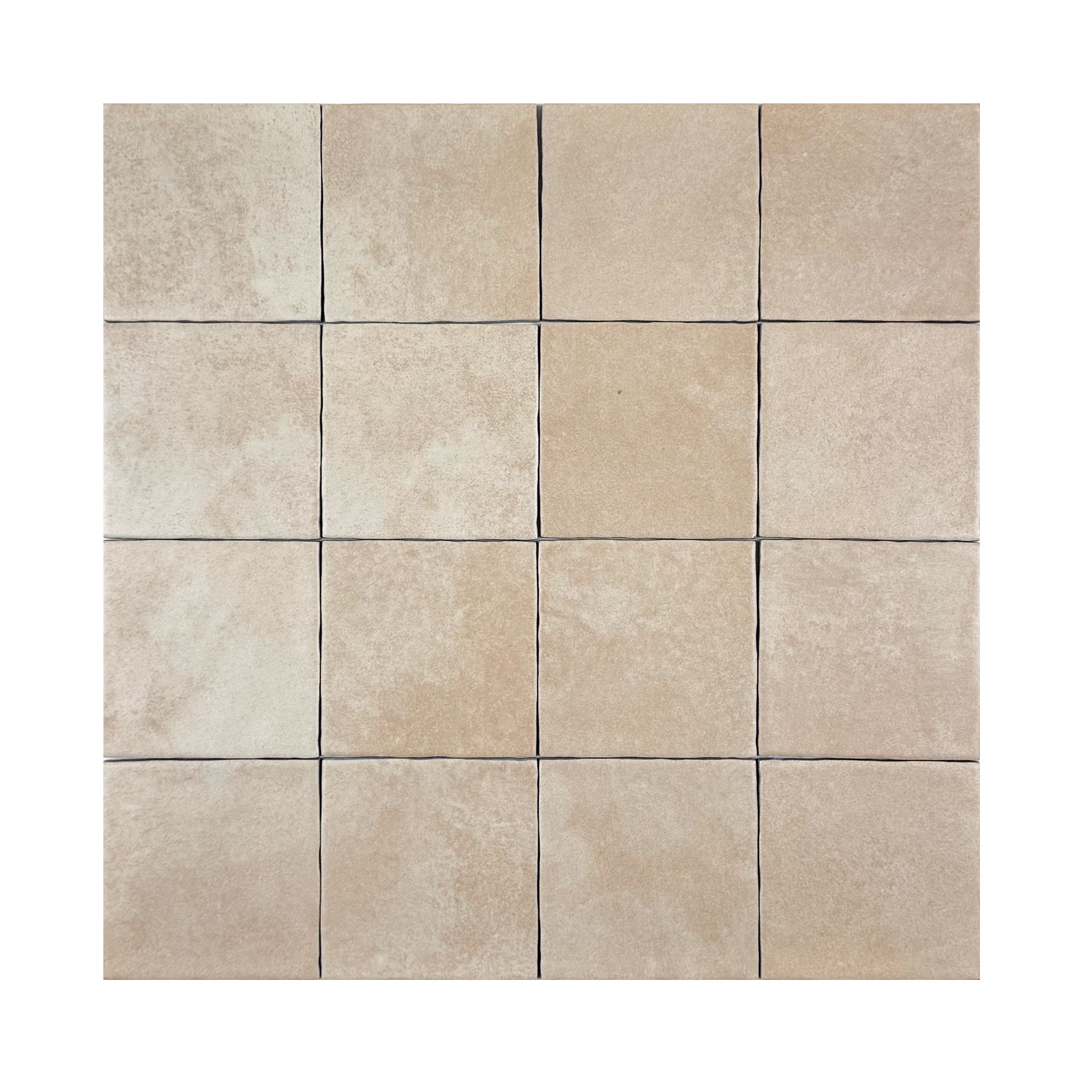 Artisan Essence Warm Beige Matte Porcelain Artisanal Tile – MOSYCLE