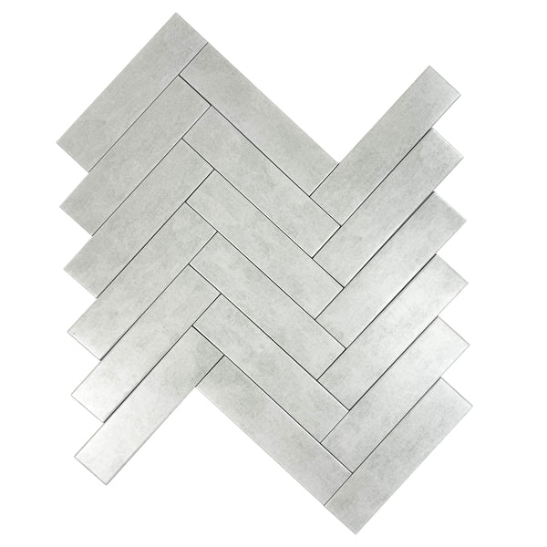 Pearl Rivar Grey Semimatte Porcelain Artisanal Tile – MOSYCLE