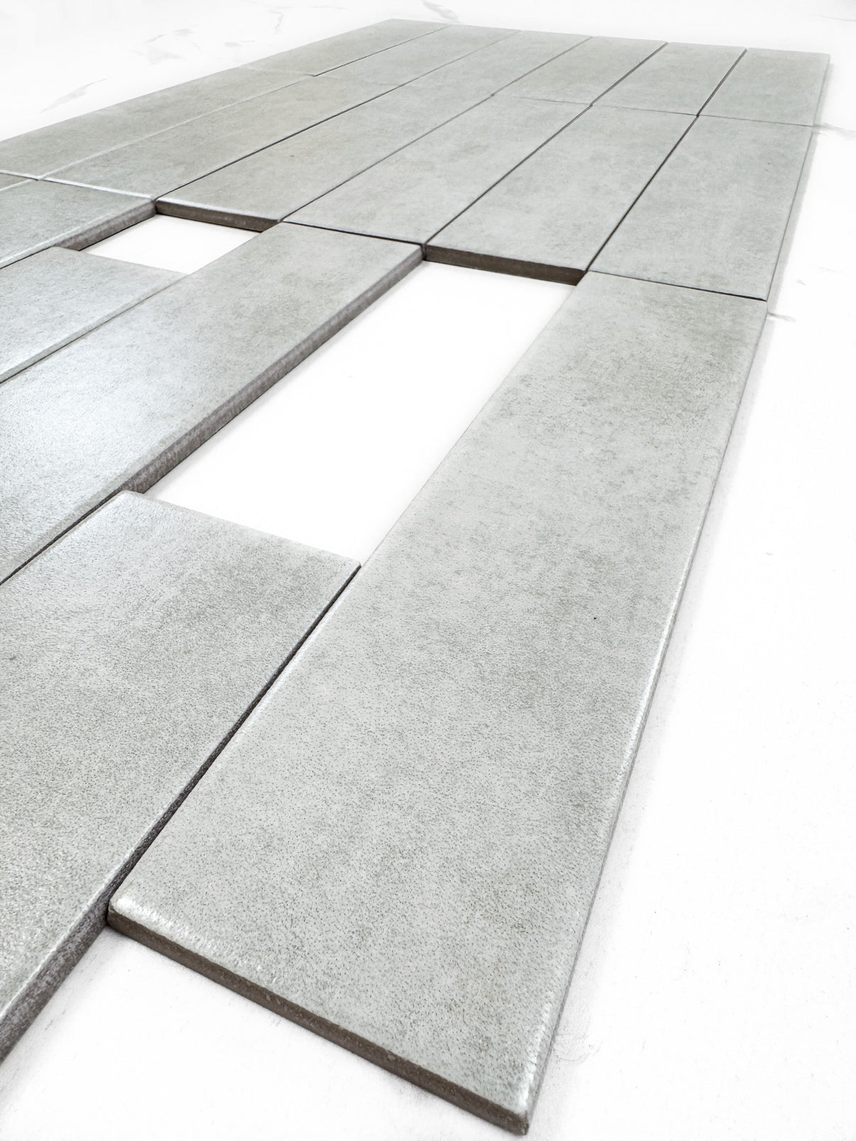 Pearl Rivar Grey Semimatte Porcelain Artisanal Tile – MOSYCLE