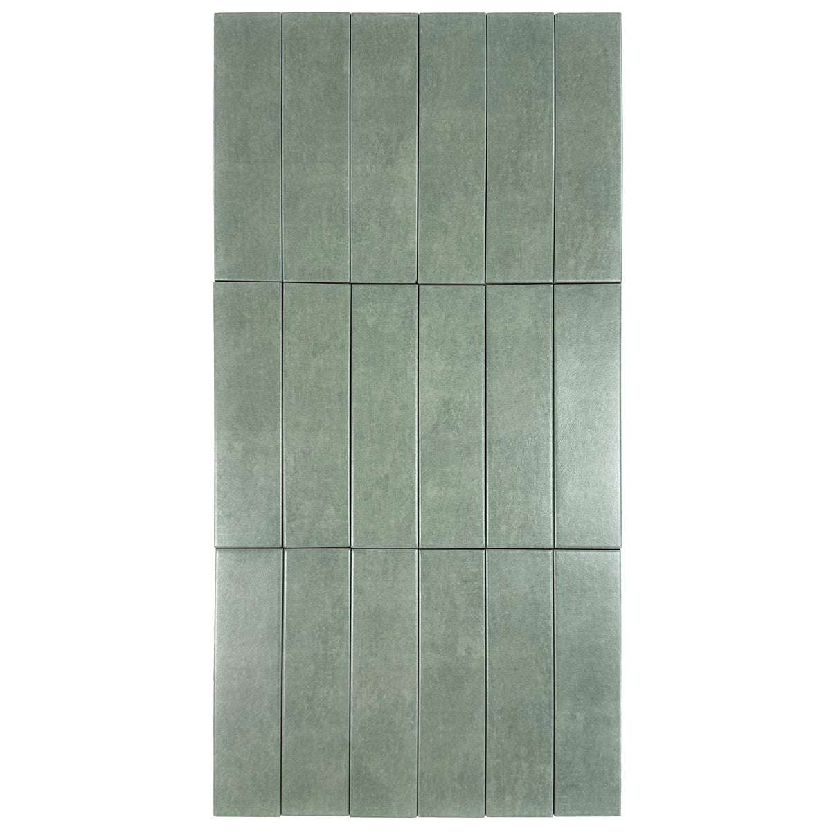 Sage Green Semimatte Porcelain Artisanal Tile – MOSYCLE